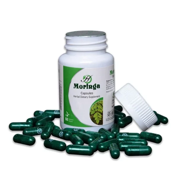 Moringa Capsules – 60 Pack - Herbal Suppliments